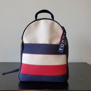 Tommy Hilfiger Bags | Womens Striped Mini Backpack | Poshmark